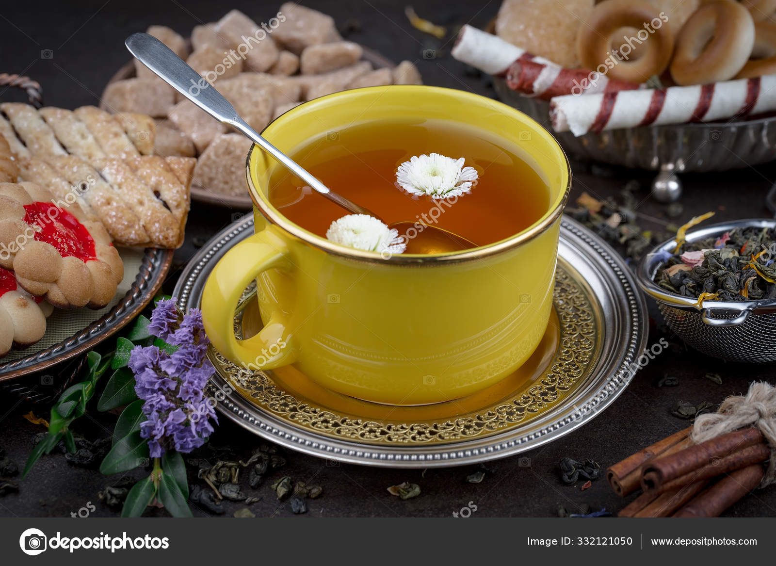 Tea Cup Old Background Stock Photo by ©VIZAFOTO 332121050