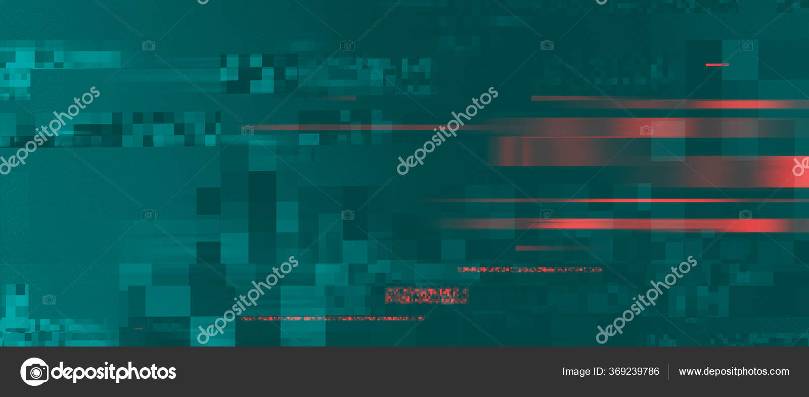 数字信号损坏 坏信号 传输错误概念 ——图库图片 © photoslash #369239786