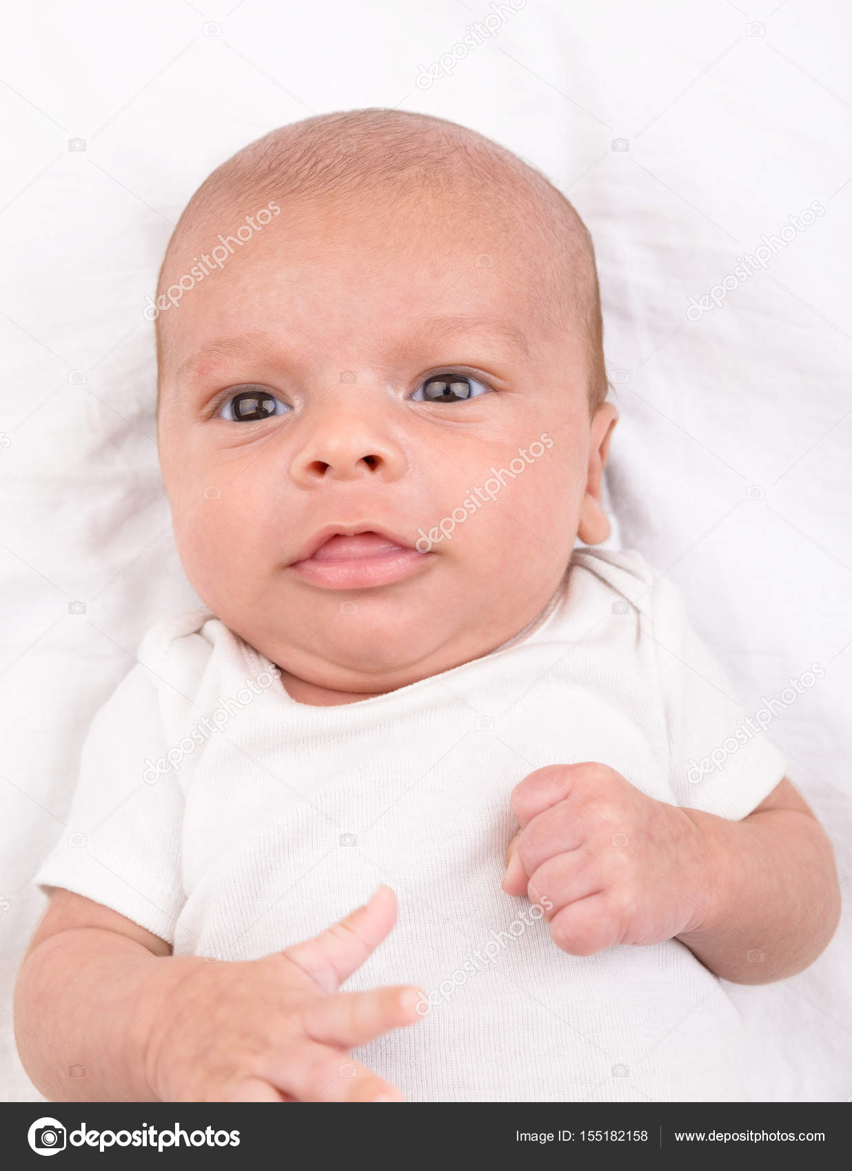 Asian White Newborn Baby