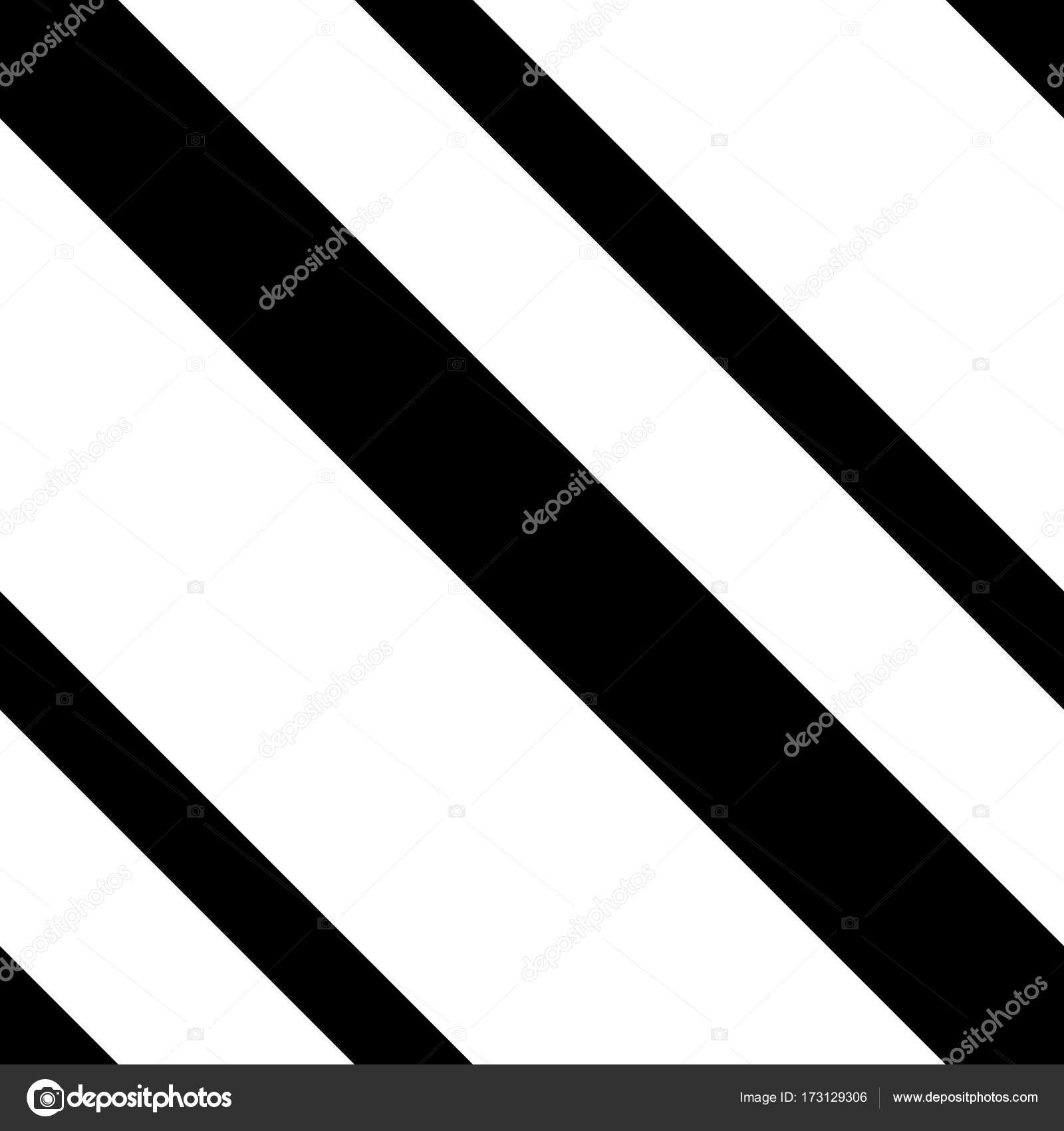 Black and White Diagonal Striped Seamless Pattern Stock Vector by ...