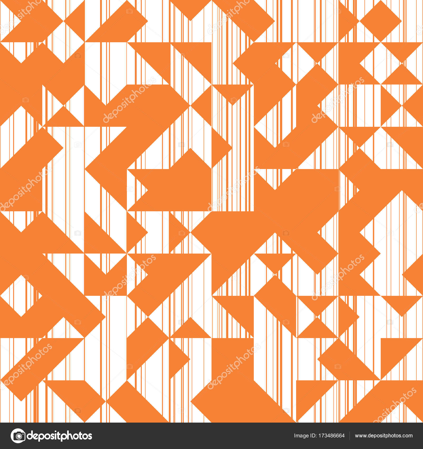 Triangles Retro Abstract Background Stock Vector by ©Supertrooper 173486664