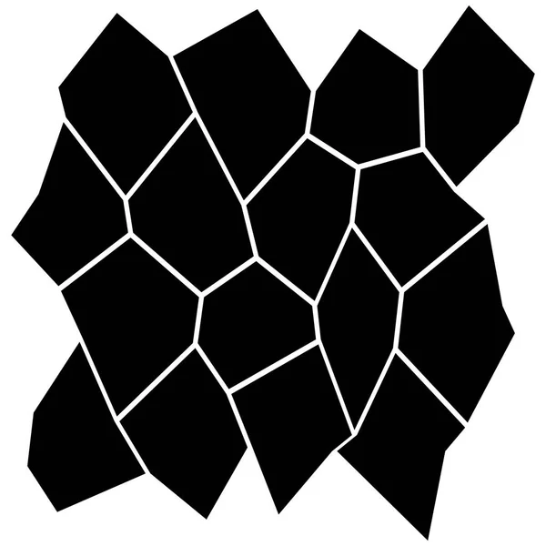 Black and White Irregular Grid Stock Vector Image by ©Supertrooper ...