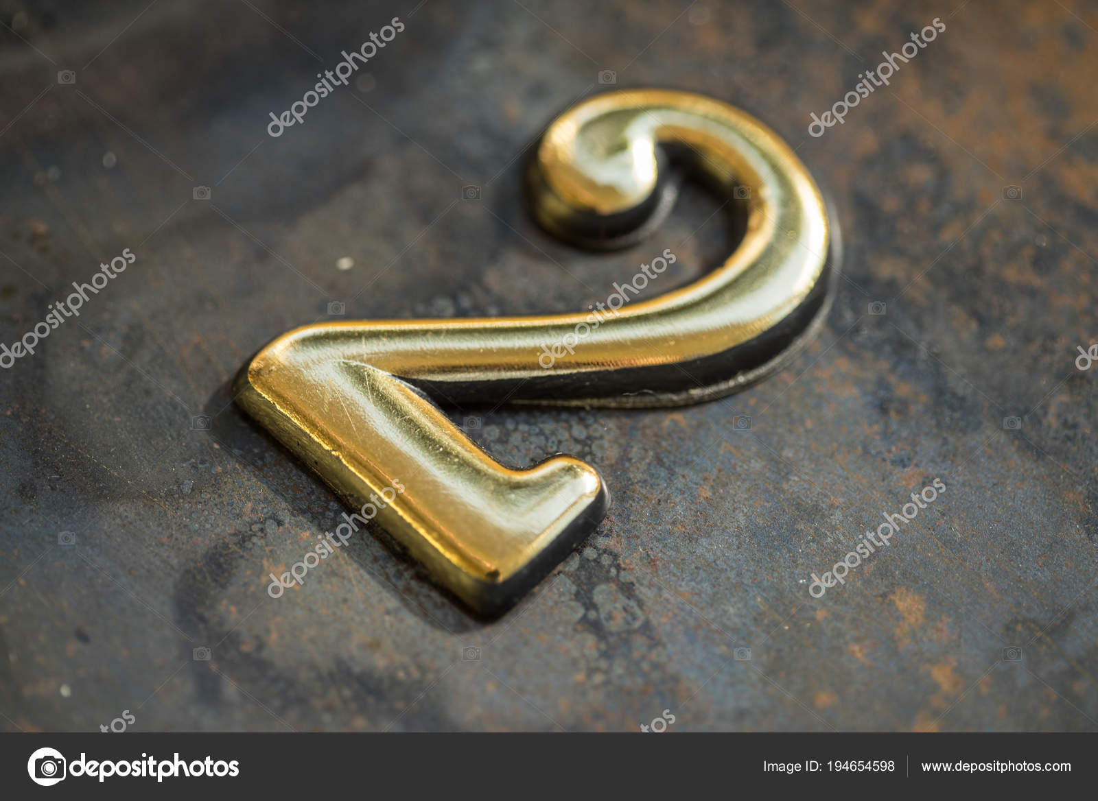 Number Two Lettering Stock Photo by ©Supertrooper 194654598