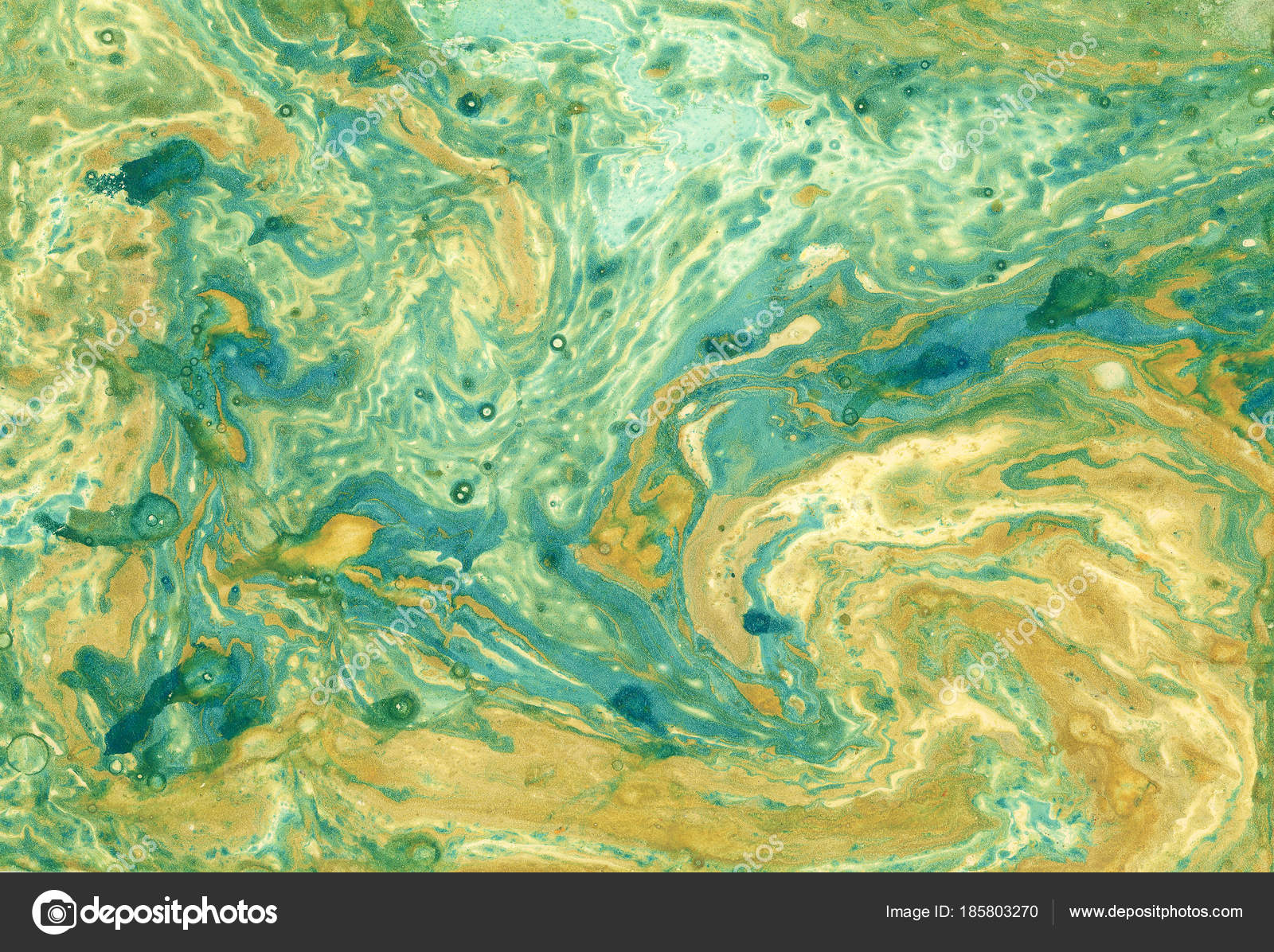 Background: green earthy | Multi Colored Marbled Paper Background Green ...
