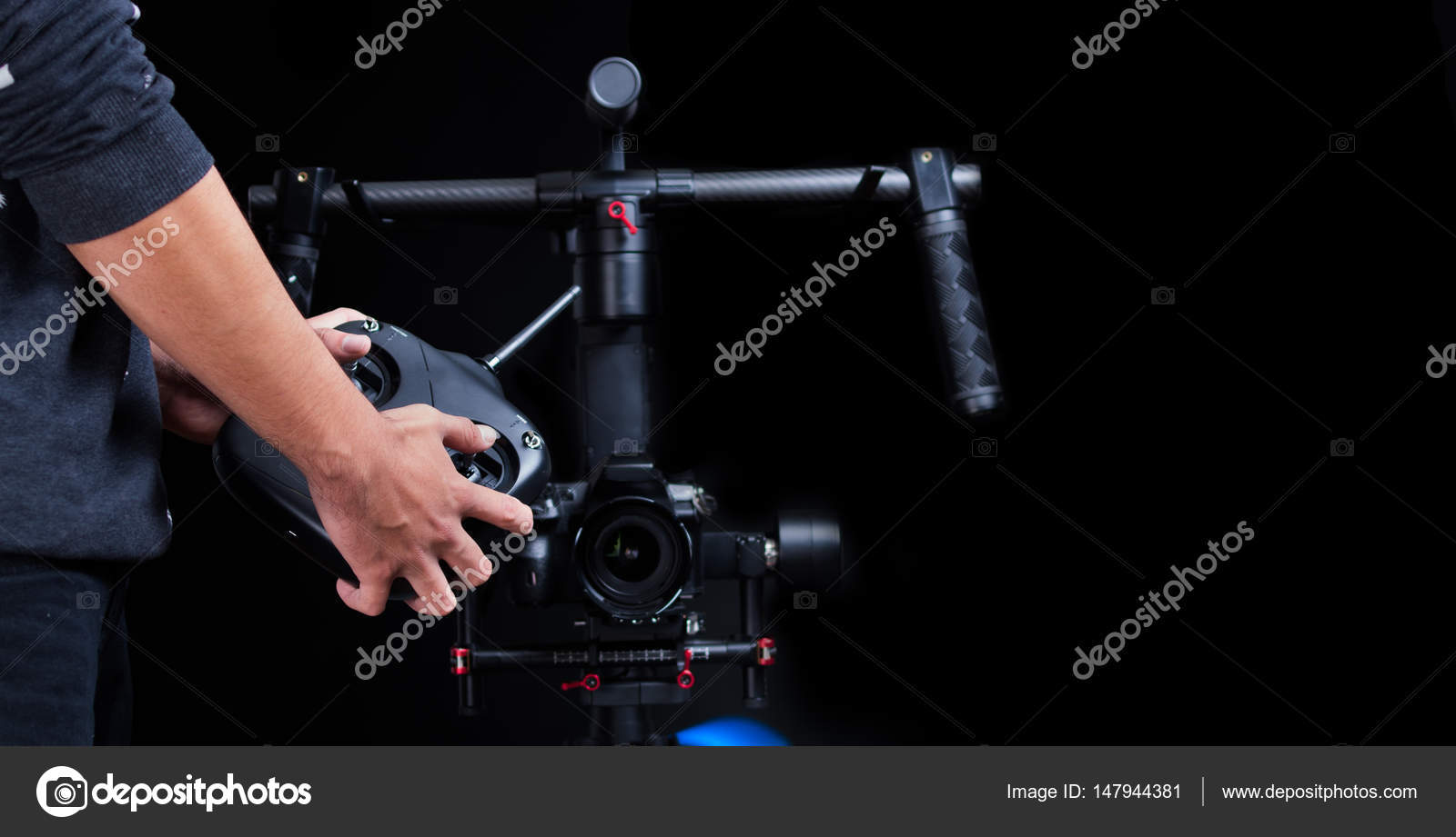 Hand held camera stabilizer — Stock Photo © pxhidalgo #147944381