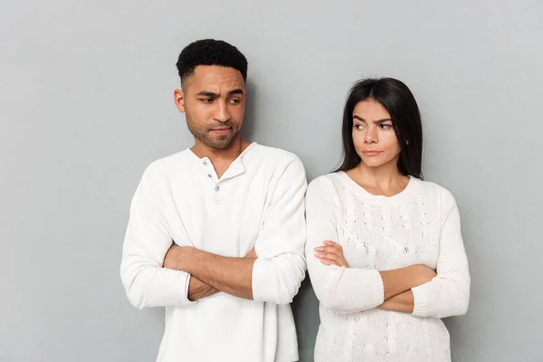 Couple angry about each other - Stock Image - Everypixel