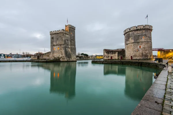 Old fort towers in La Rochelle , France Stock Photo by ©merc67 139248776