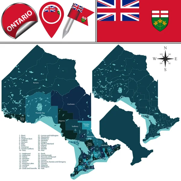 Ontario symbol Vector Art Stock Images | Depositphotos