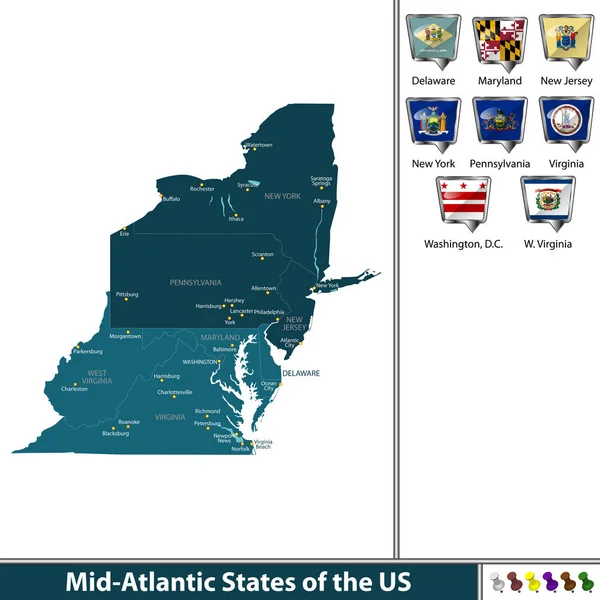 Mid atlantic Stock Vectors, Royalty Free Mid atlantic Illustrations ...
