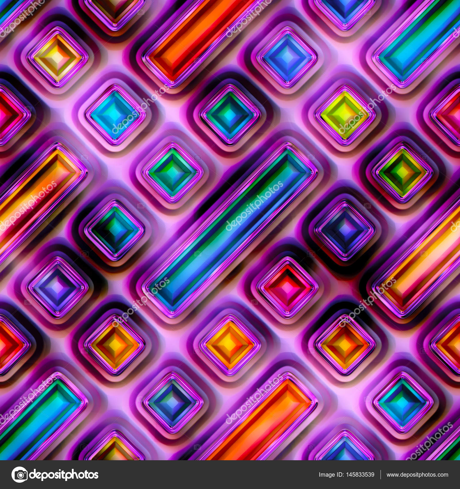 Seamless texture of abstract bright shiny colorful Stock Photo by ...