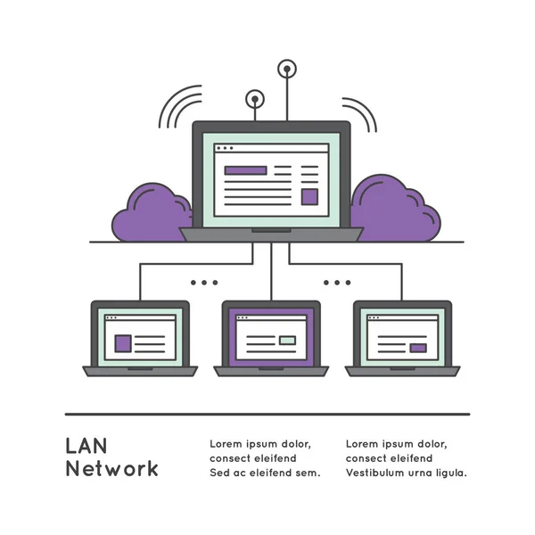 ᐈ Lan stock icon, Royalty Free local area network cliparts | download ...