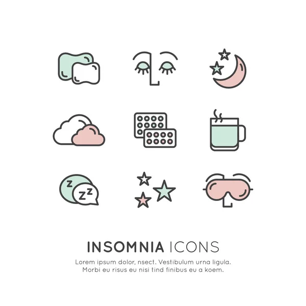 Sleeper icon illustration Vector Art Stock Images | Depositphotos