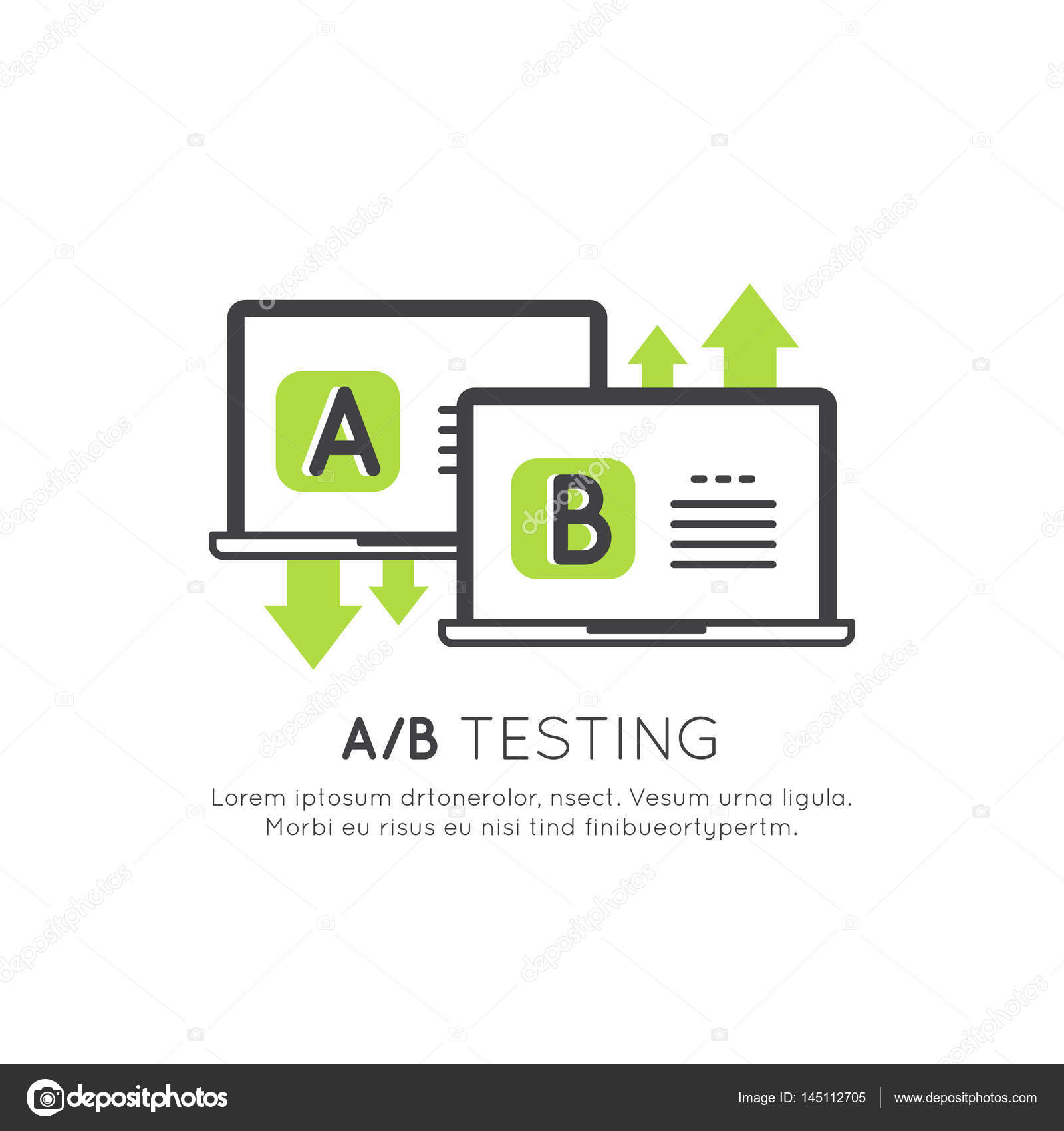 A B Testing Bug Fixing User Feedback Stock Vector Image By ©bub0bub0 145112705