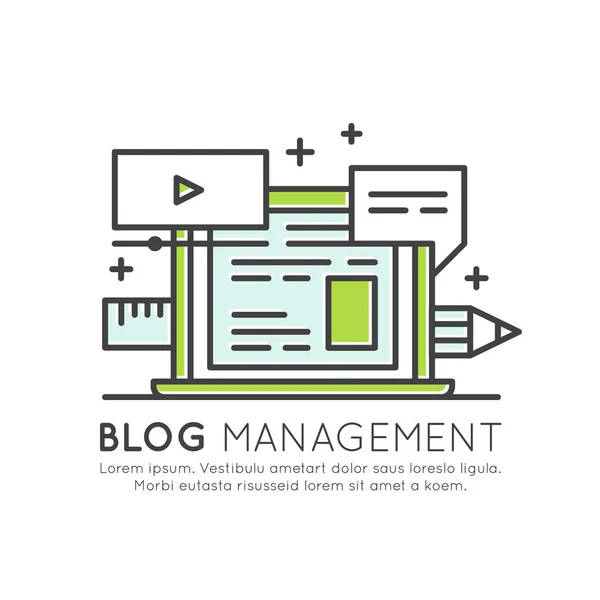 Blog post Vector Art Stock Images | Depositphotos