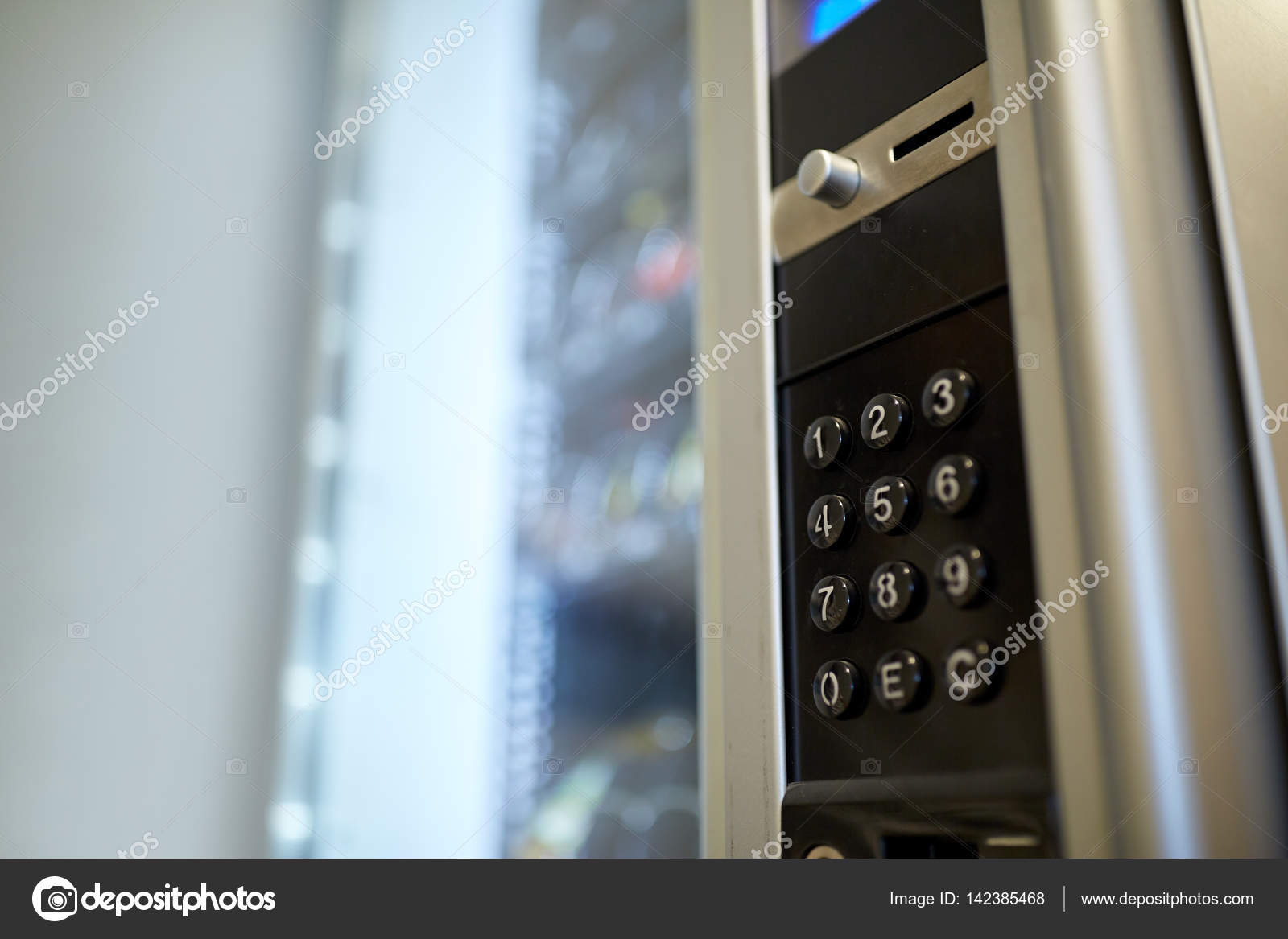 Vending machine operation panel keyboard Stock Photo by ©Syda ...