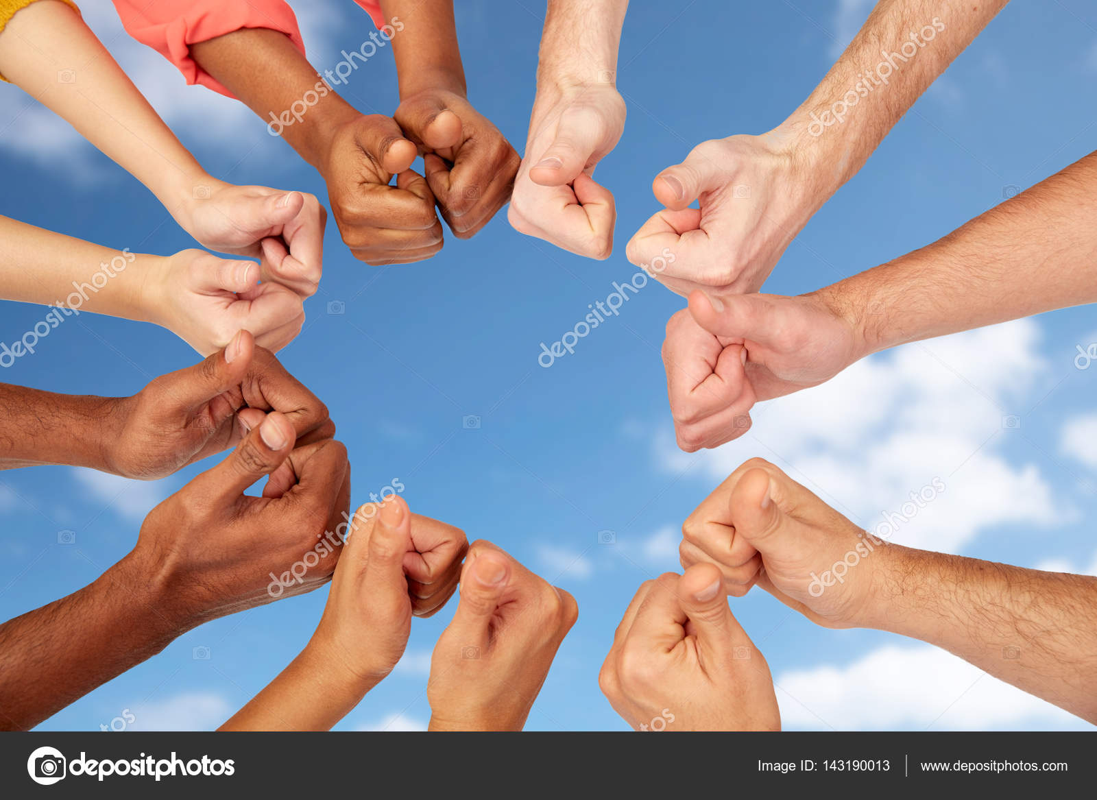 Race And Ethnicity Hands