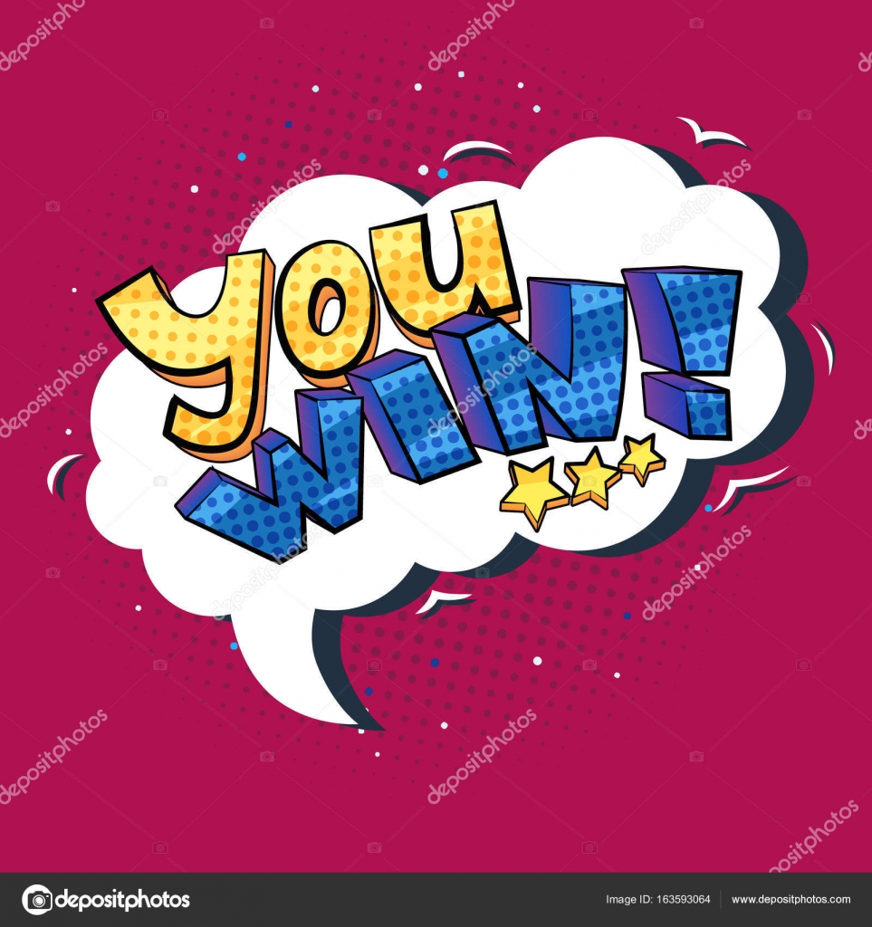 You win sign Stock Vector Image by ©whitehoune #163593064