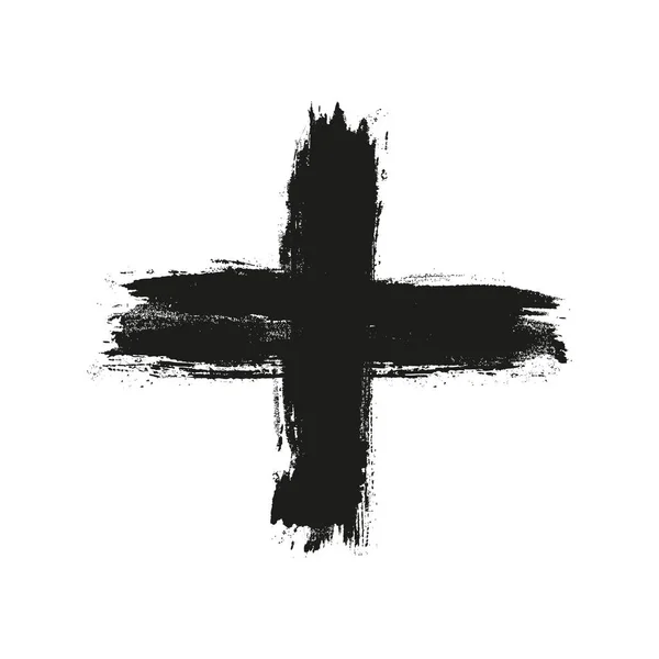 Hand drawn cross. Grunge cross Stock Vector Image by ©alvaroc #185025834