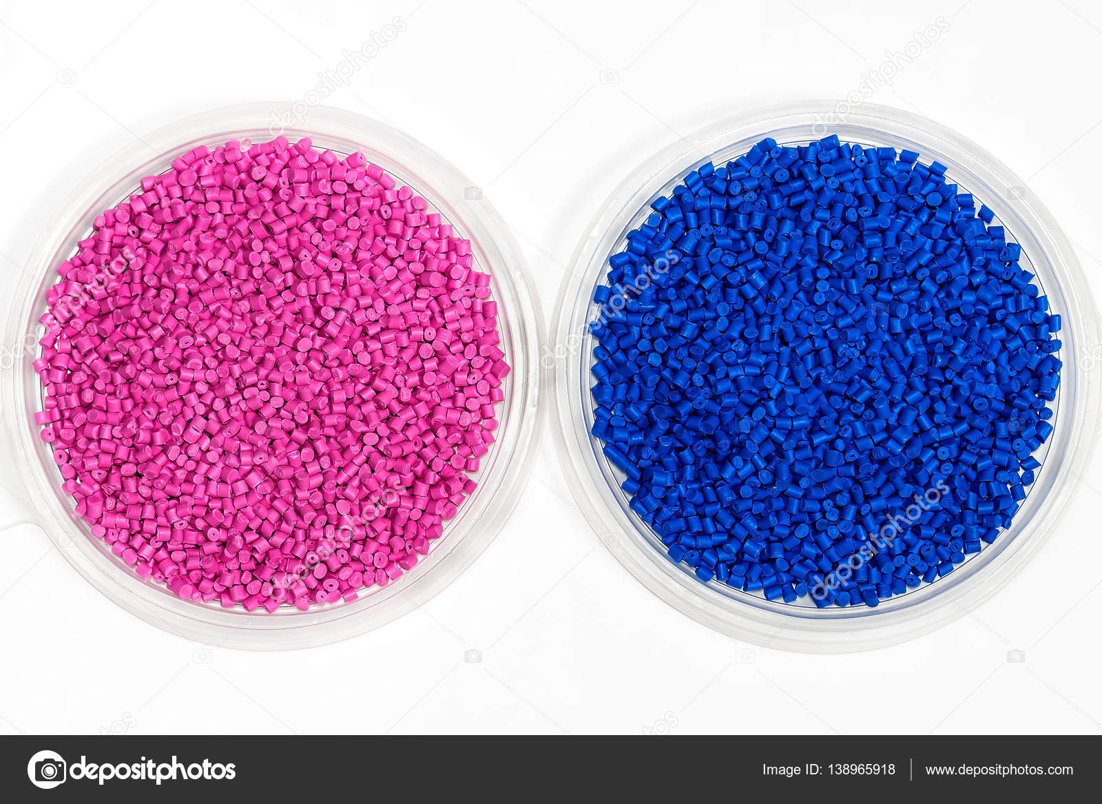 Polymeric dye. Colorant for plastics. Pigment in the granules. Stock ...
