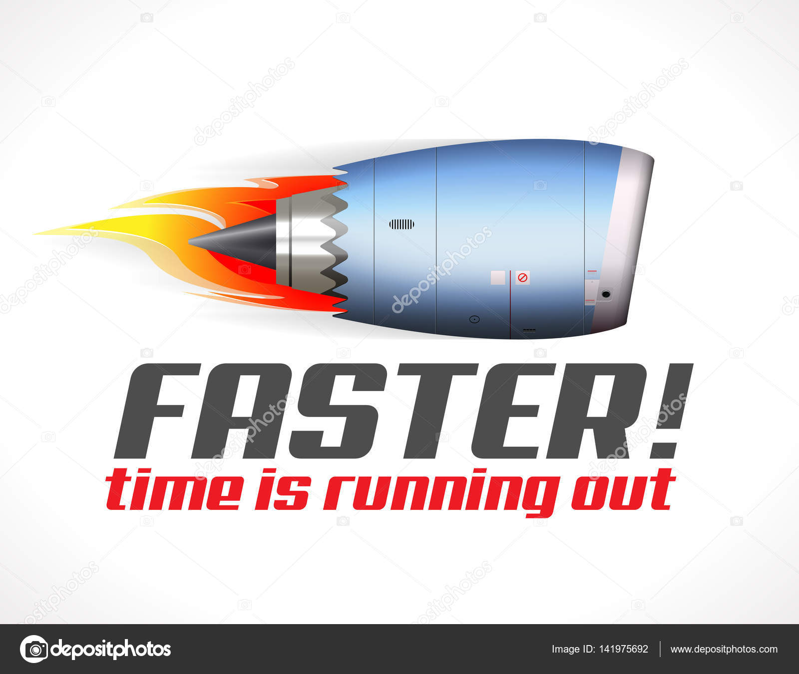Turbo jet engine concept Stock Vector by ©kosecki 141975692