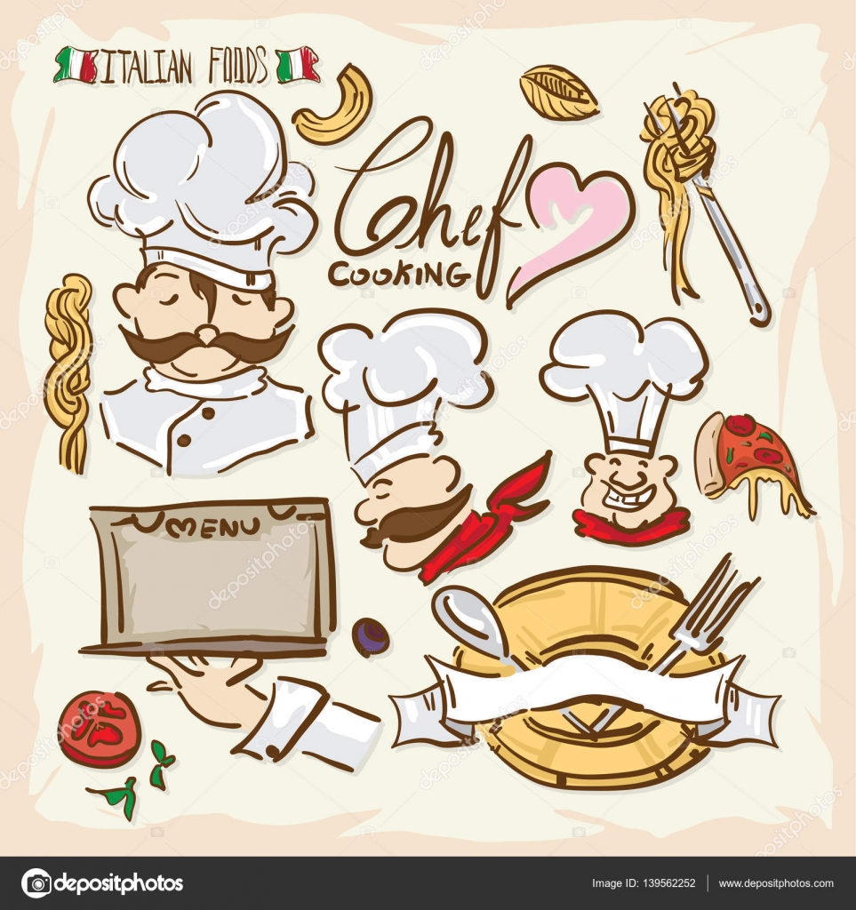 Italian Graphic Design Elements