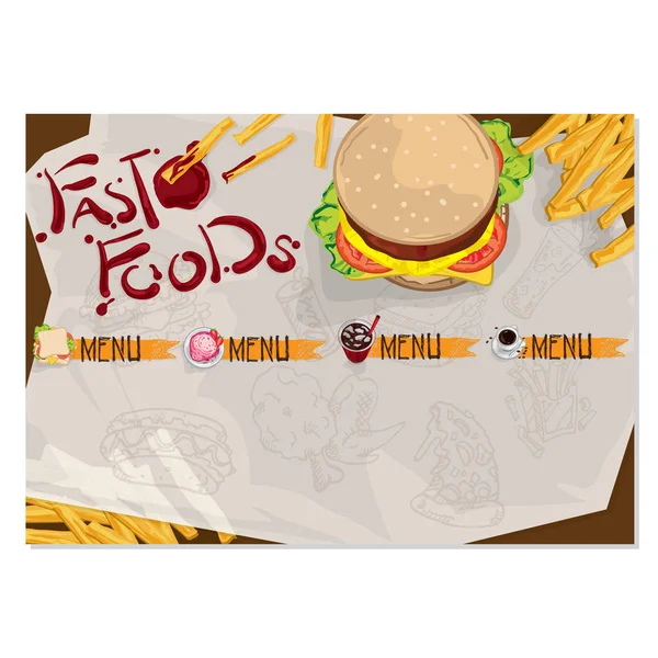 Menu food drawing graphic design illustrate objects template background ...