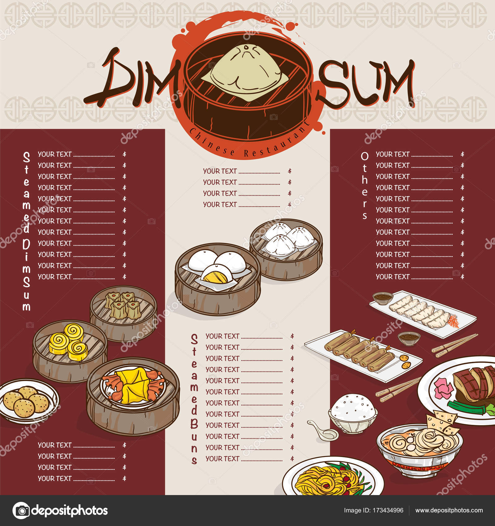 Menú De Comida China Descarga Vector De Vector De Icono De Comida