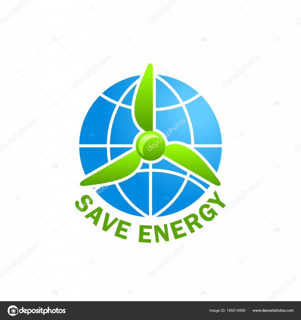 Green energy save planet ecology earth vector icon Stock Vector Image ...