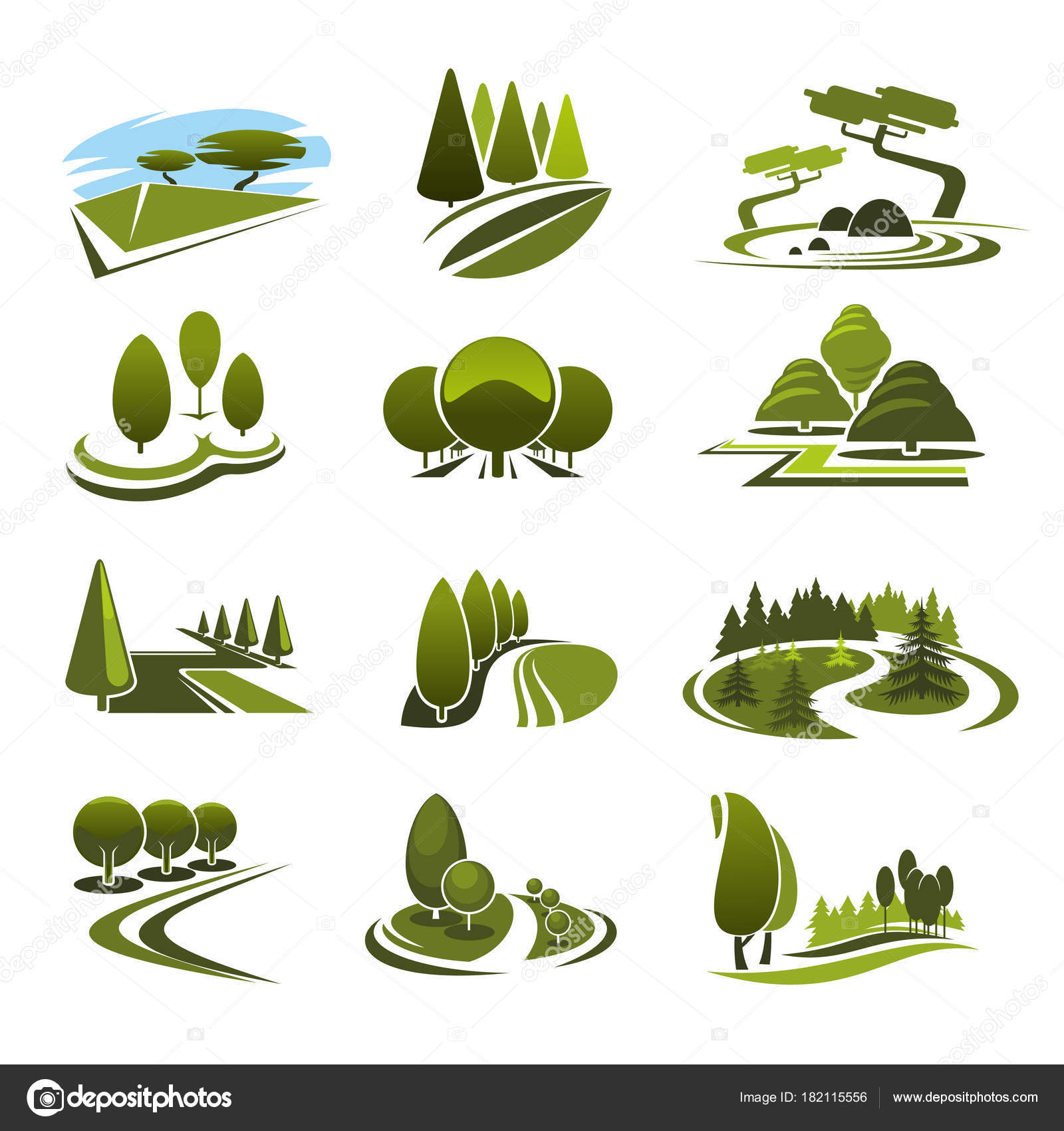 Landscape Design Vector