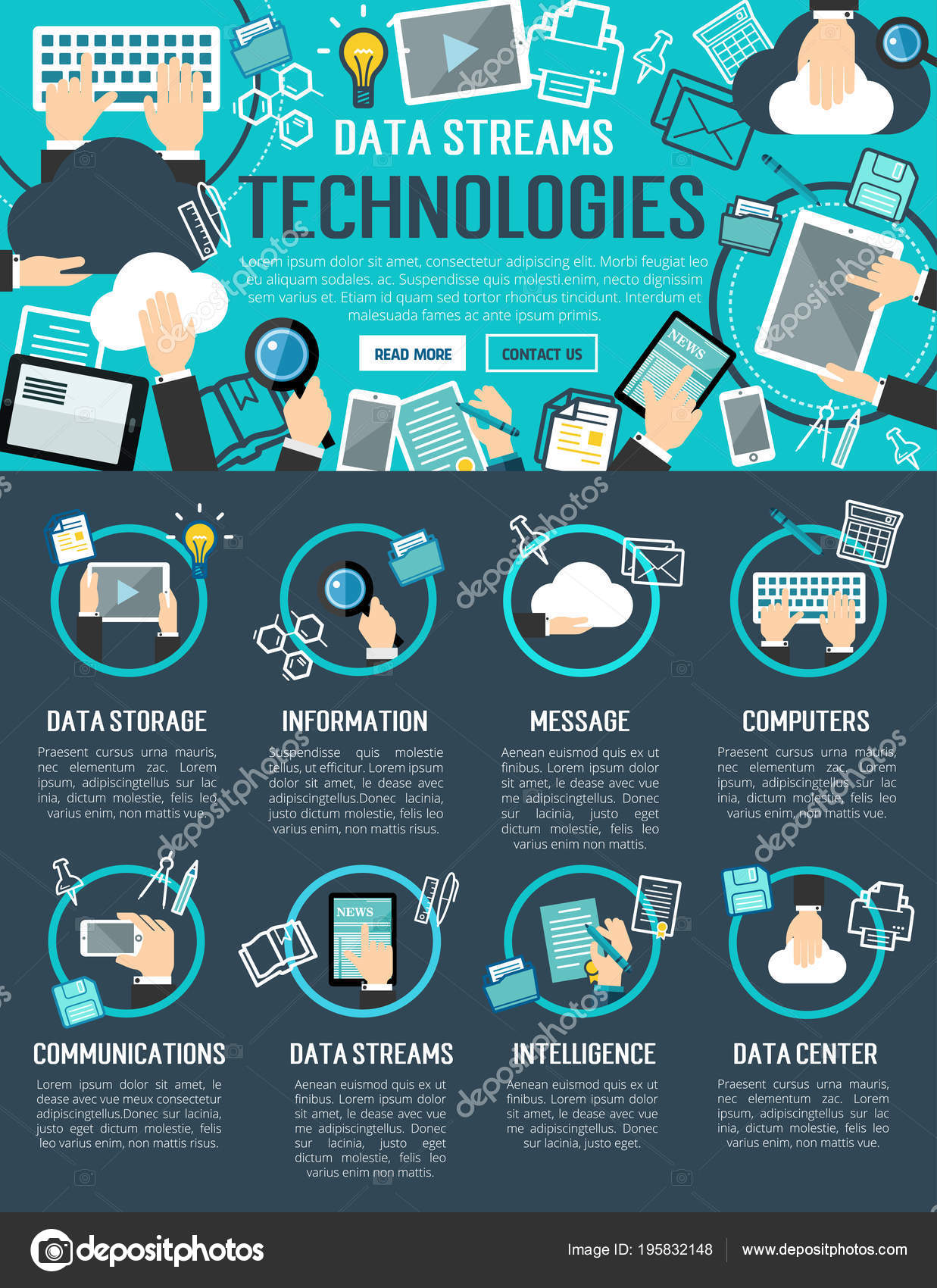 Information Technology Poster Design