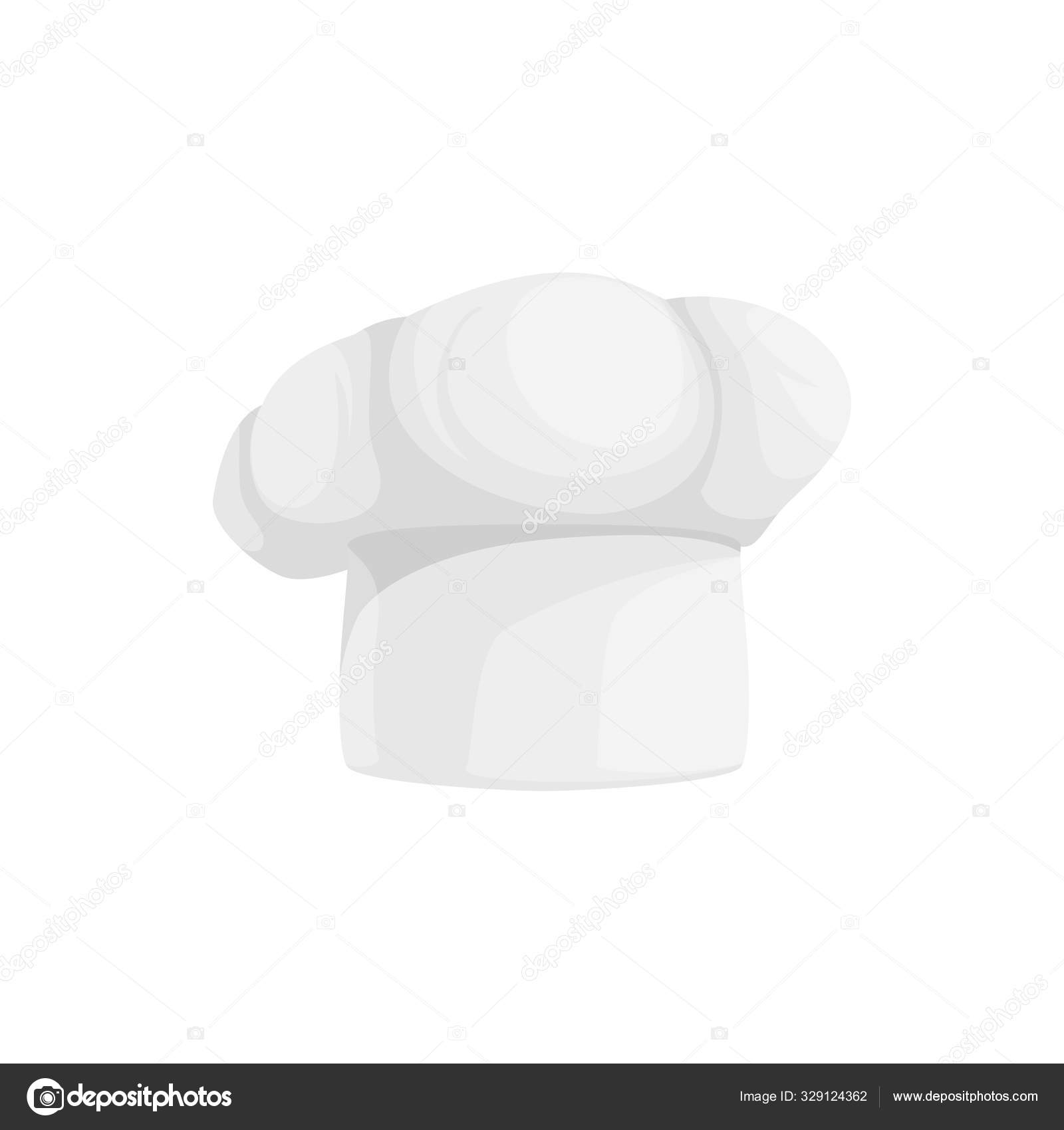 Cooks cap isolated chefs hat Stock Vector by ©Seamartini 329124362