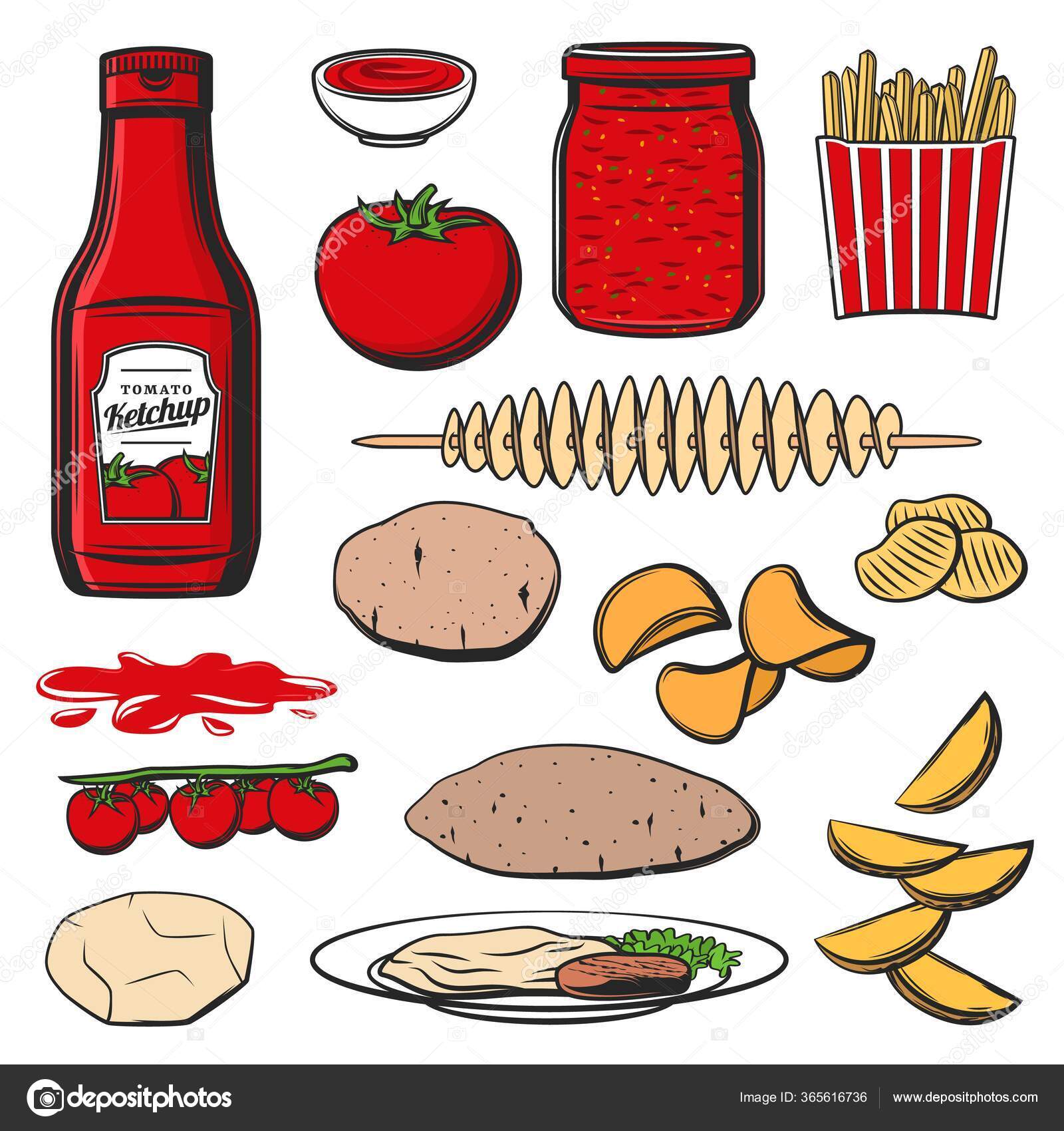 Dipping Food Clipart