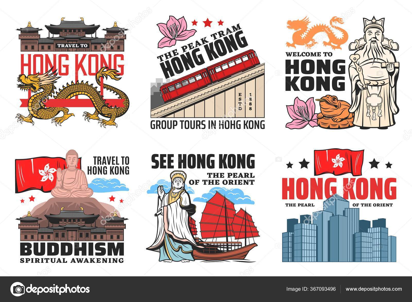 Hong Kong Travel Landmarks Culture History City Sightseeing Tours ...