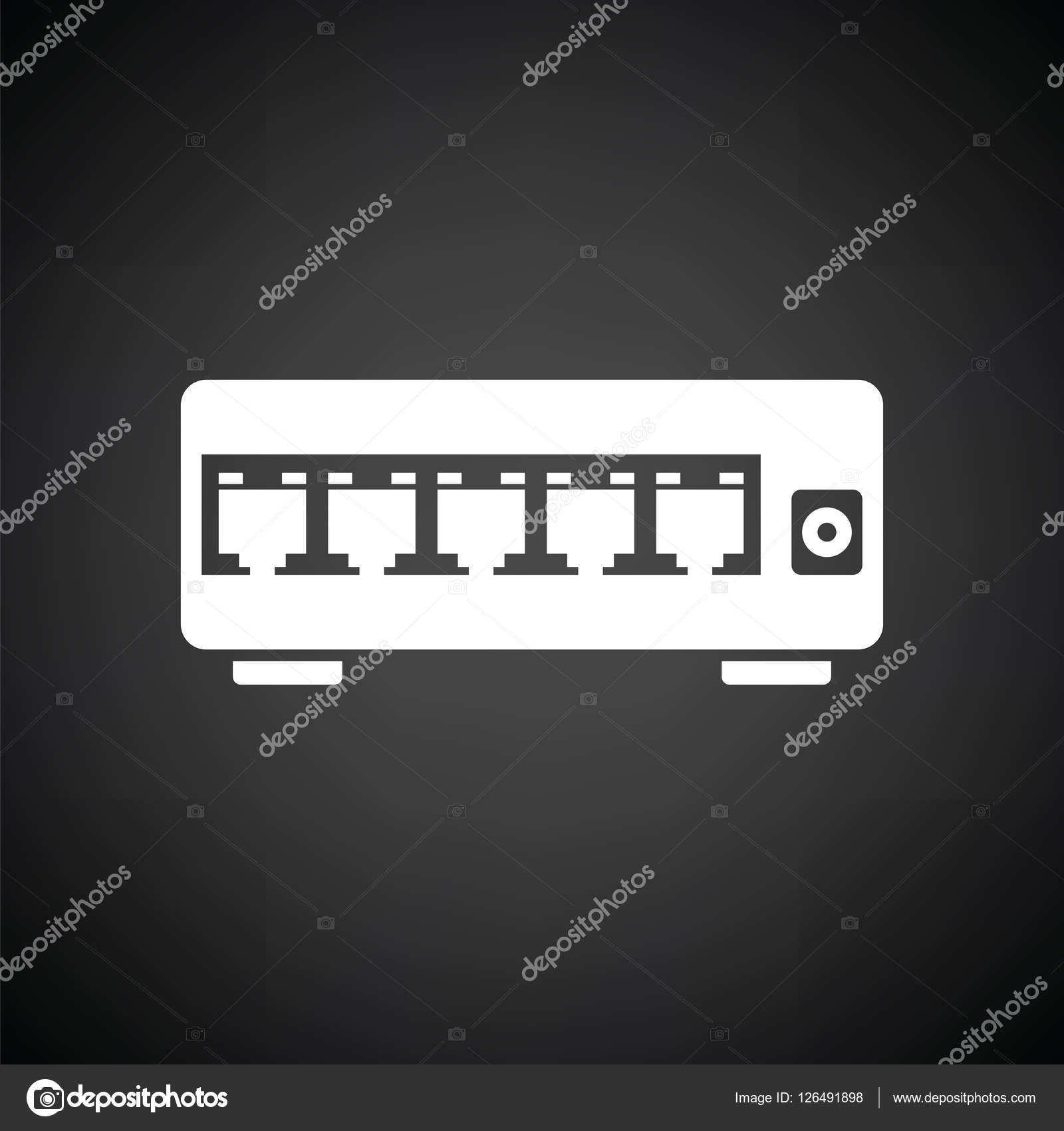 Ethernet Switch Icon