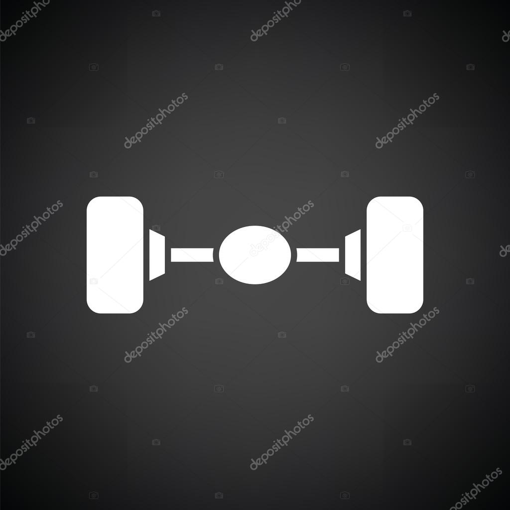 Car rear axle icon Stock Vector Image by ©angelp #128277224