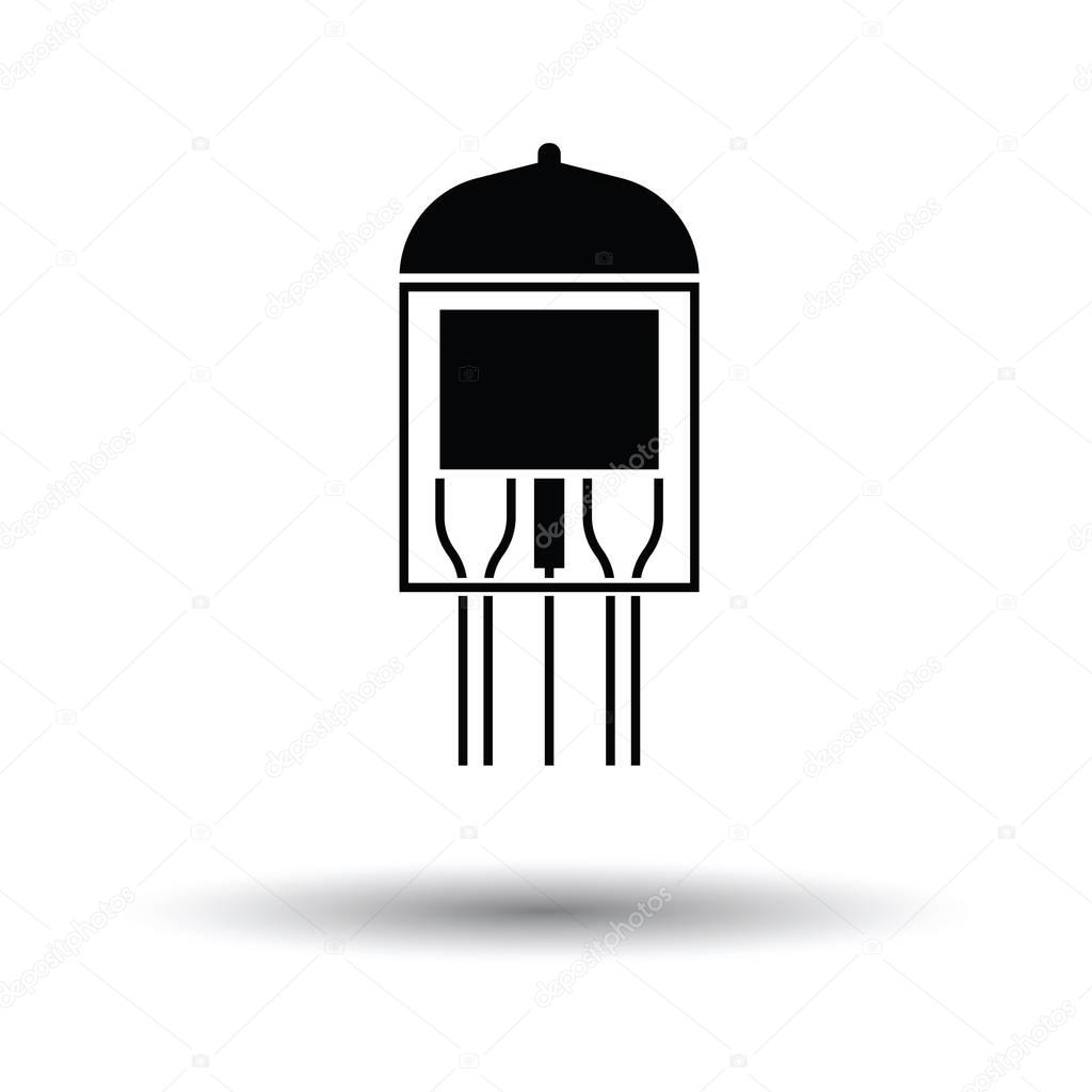 Electronic vacuum tube icon Stock Vector by ©angelp 129206114