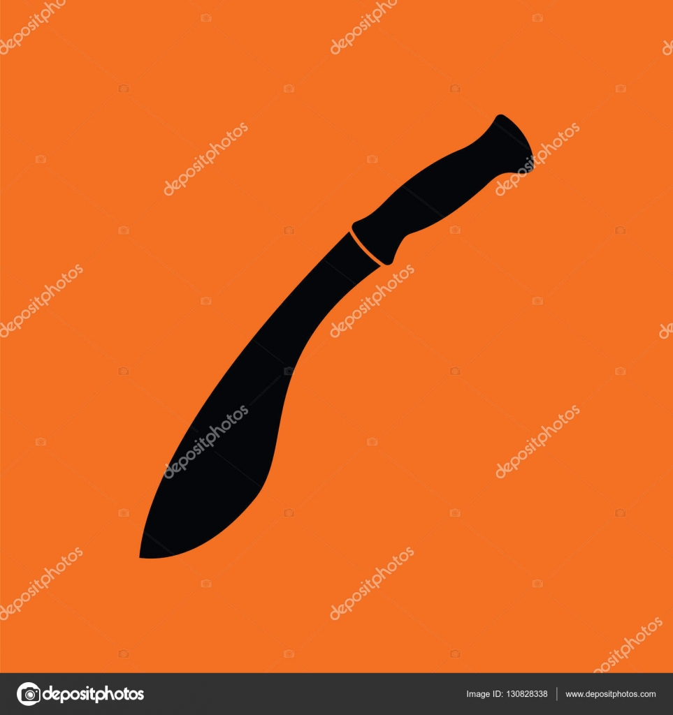 Machete icon illustration. Stock Vector Image by ©angelp #130828338