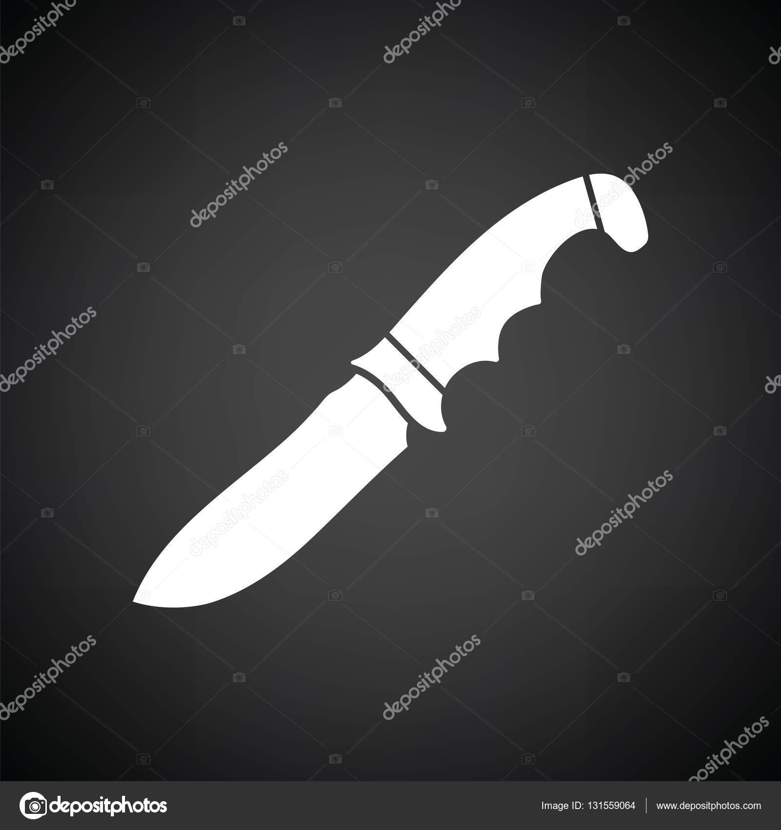 Hunting knife icon Stock Vector Image by ©angelp #131559064