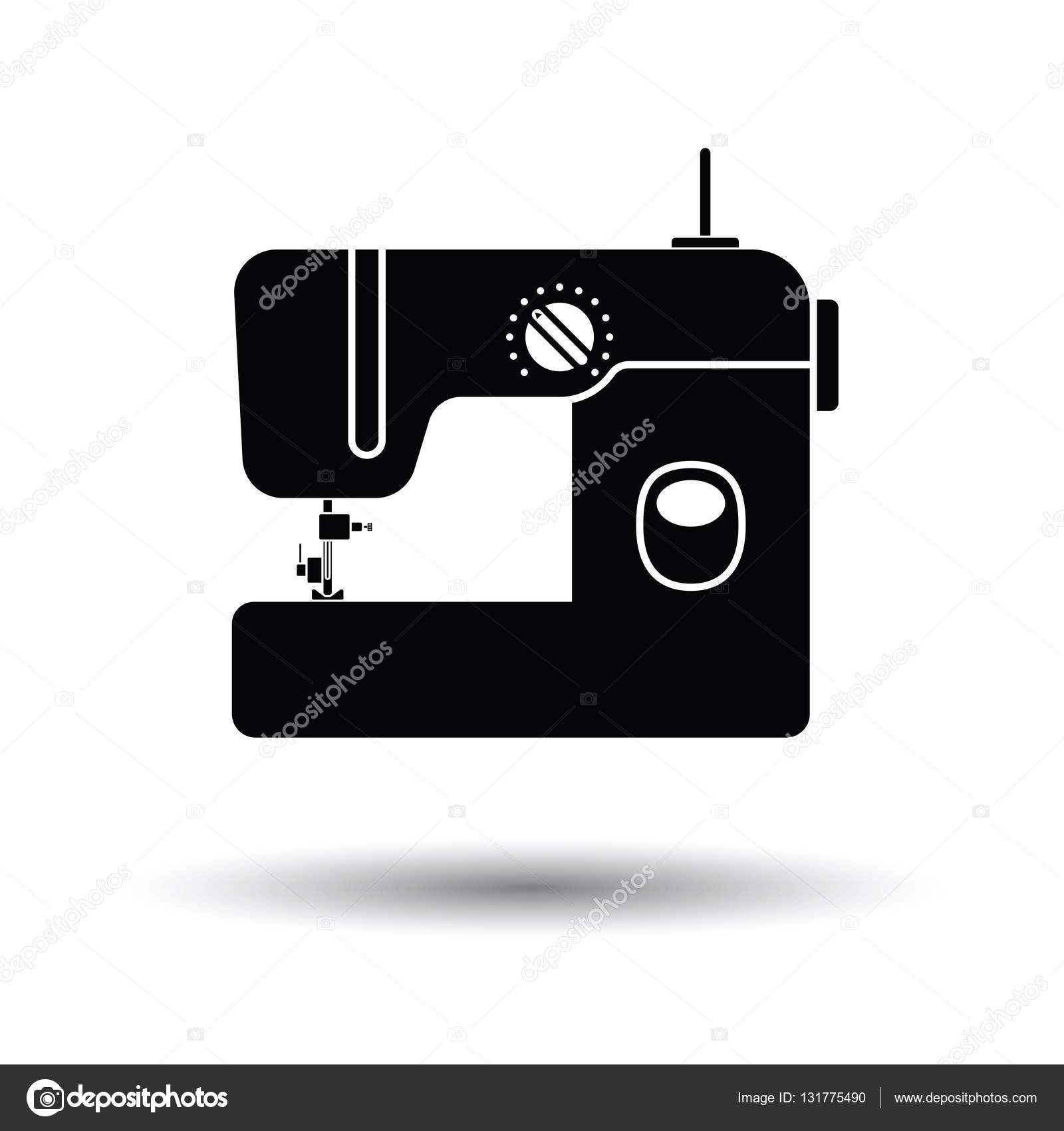 Modern Sewing Machine Icon Stock Vector Image By ©angelp 131775490