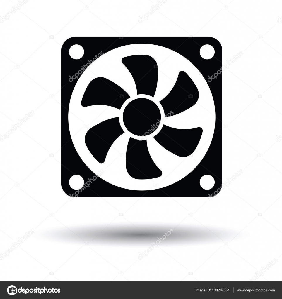 Icono Vectorial De Ventilador