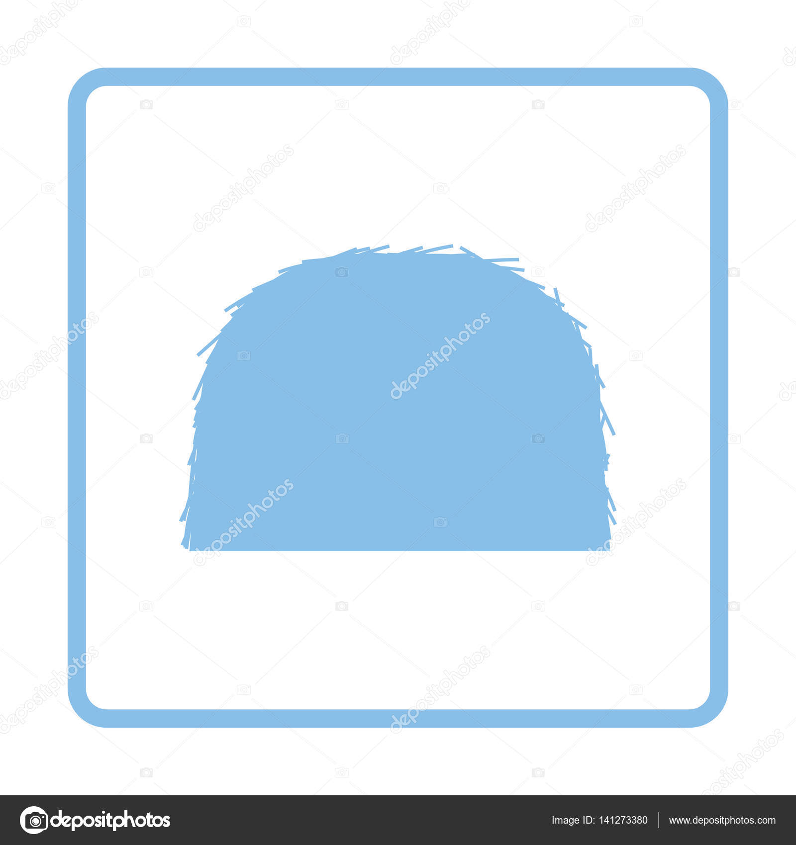 Hay stack icon Stock Vector Image by ©angelp #141273380
