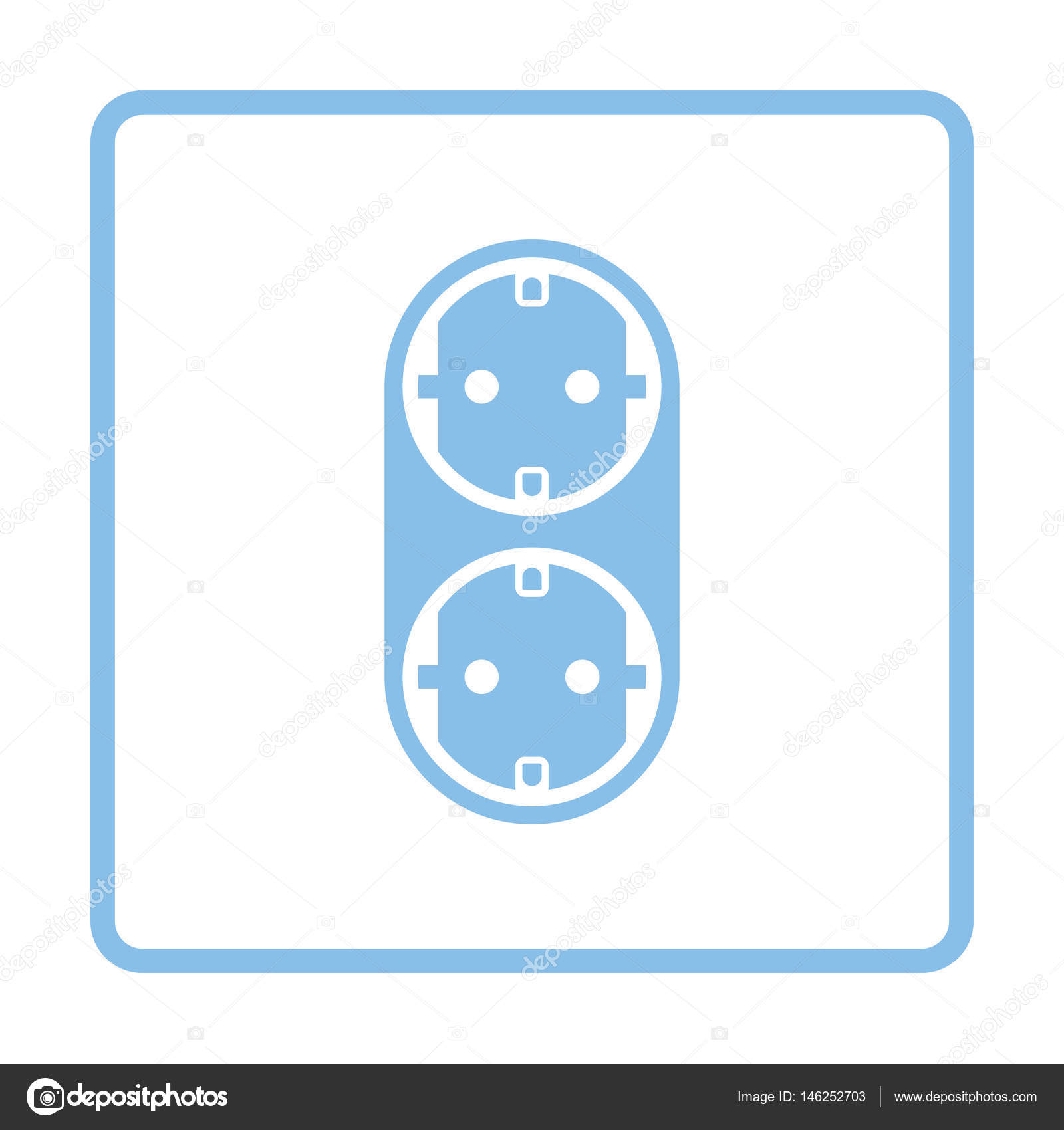 AC splitter icon Stock Vector Image by ©angelp #146252703