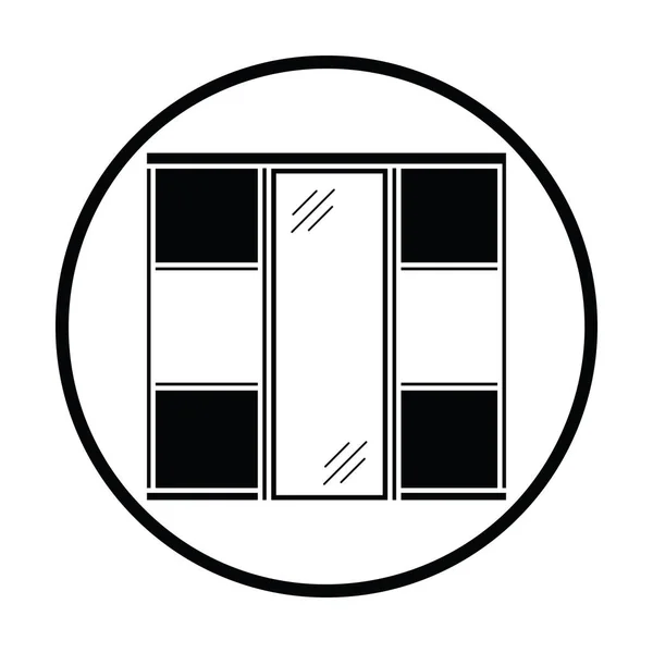 Wardrobe closet icon Stock Vector by ©angelp 150520602