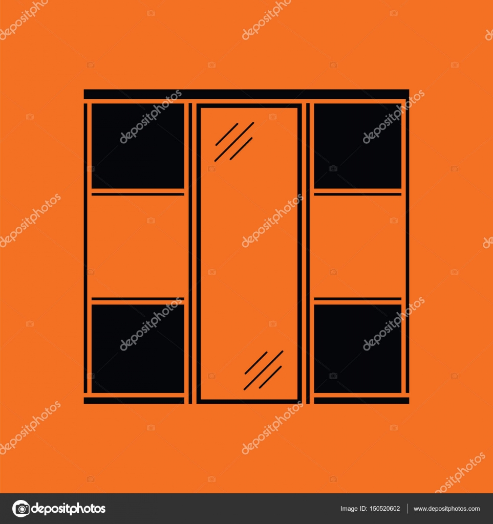 Wardrobe closet icon Stock Vector by ©angelp 150520602