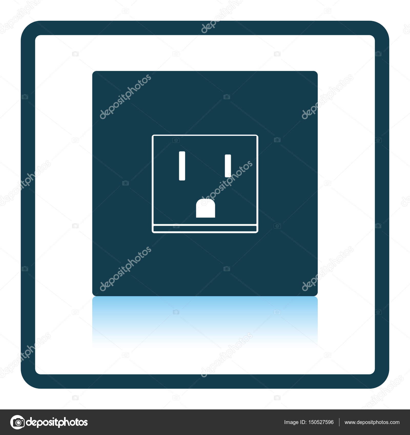 USA electrical socket icon Stock Vector by ©angelp 150527596
