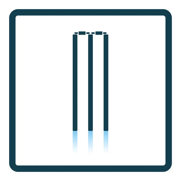 Cricket wicket icon — Stock Vector © angelp #147705987