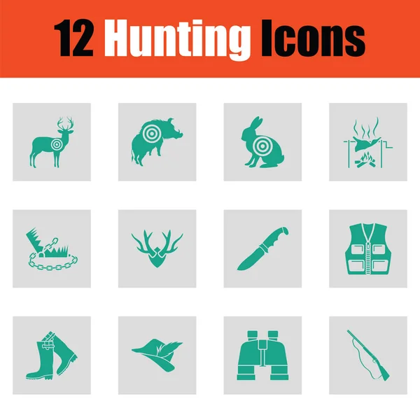 Set of hunting icons Stock Vector Image by ©angelp #156895744
