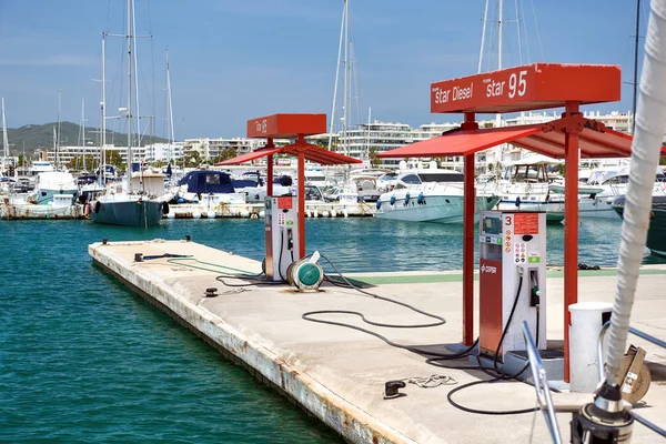 Cepsa Floating fuel station in Ibiza – Stock Editorial Photo © amoklv ...