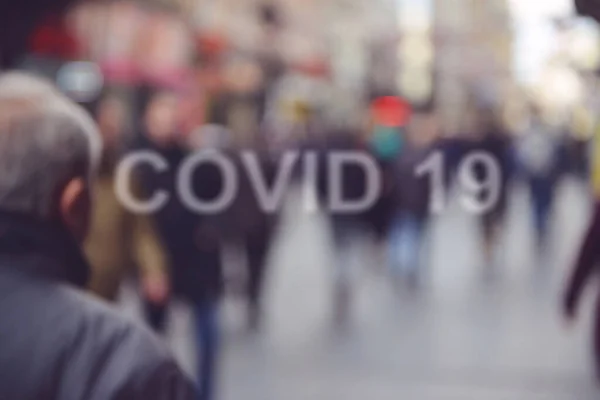 Invisible Person In A Crowd