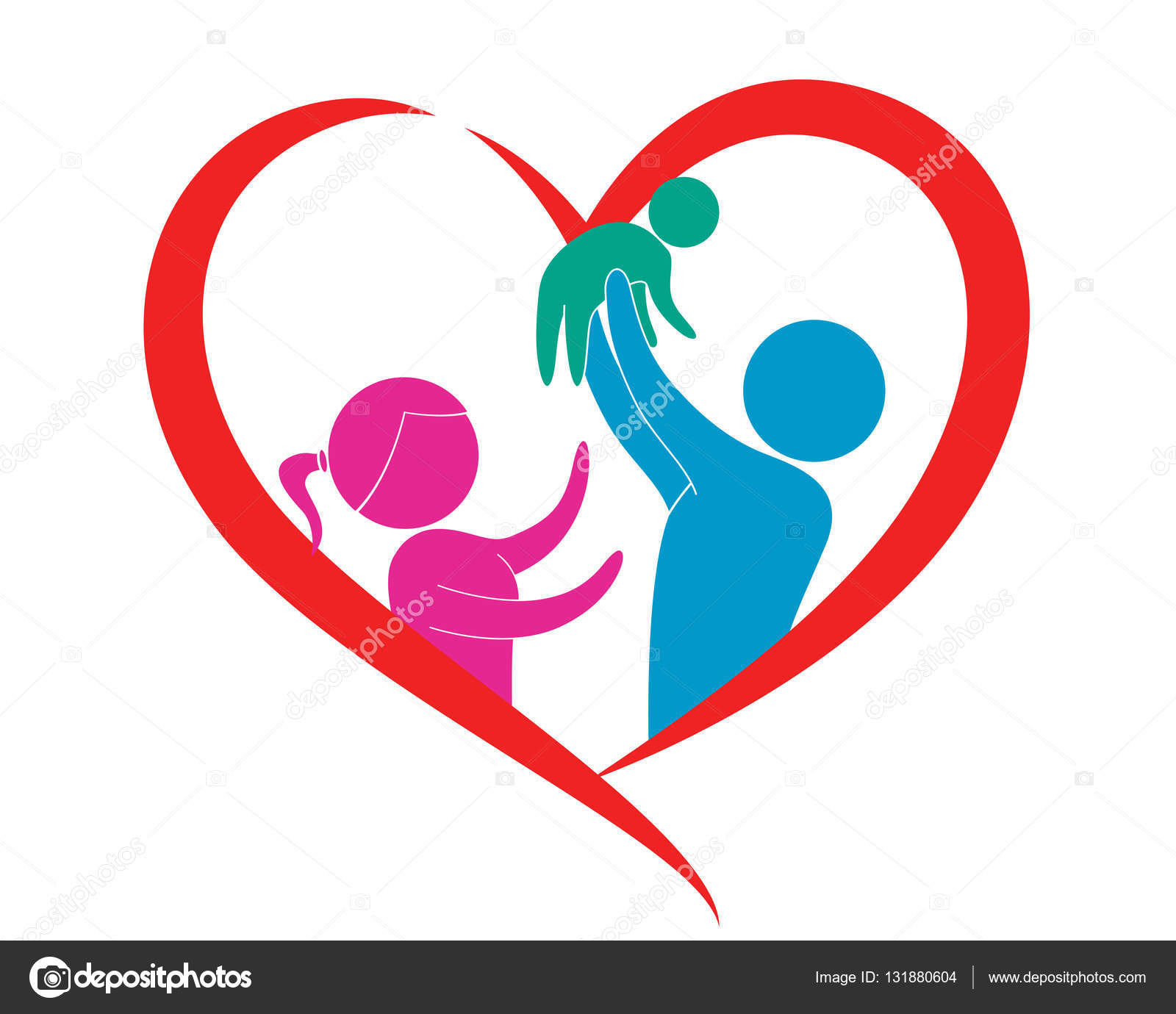 Family love icon Stock Vector Image by ©joni_jack #131880604
